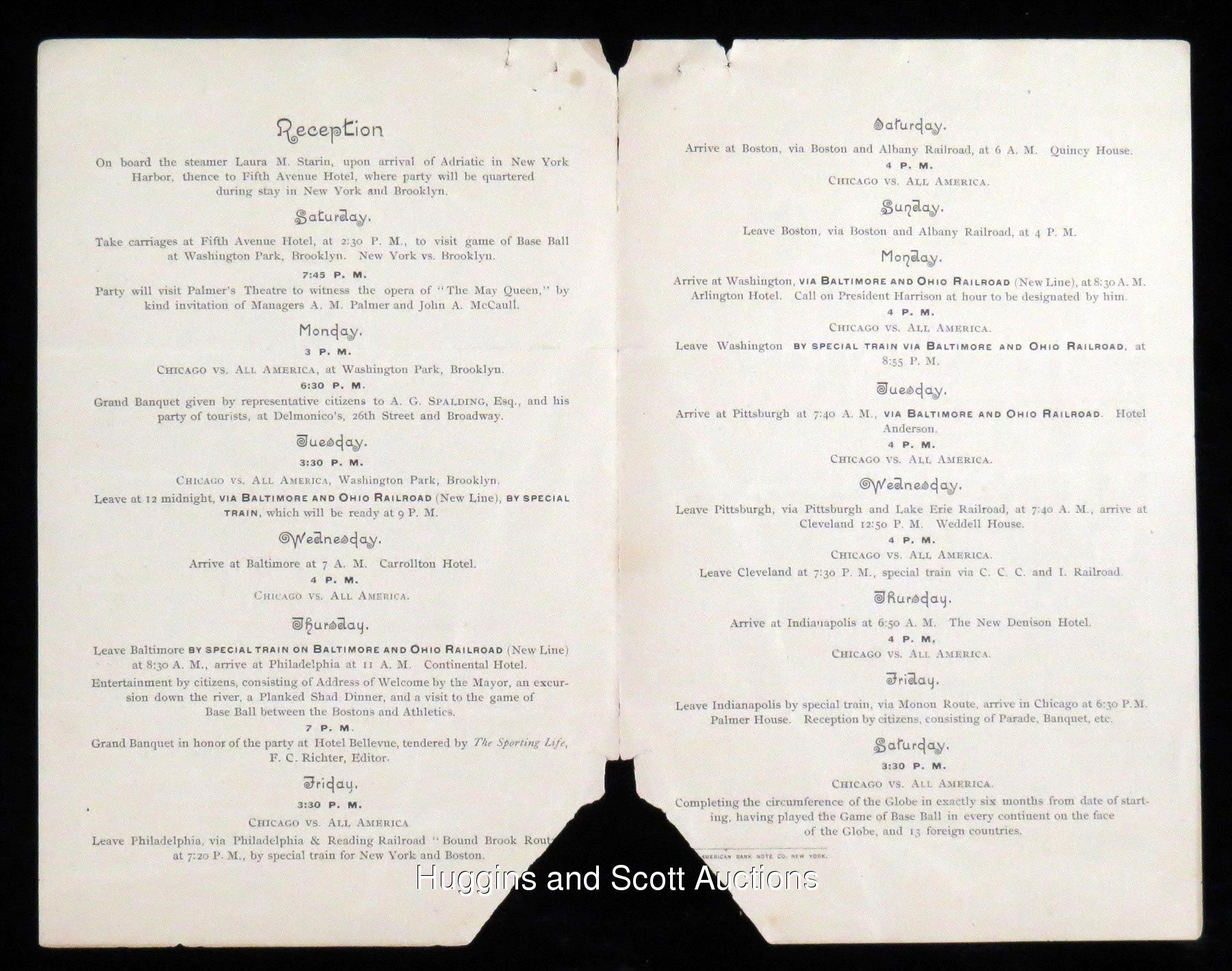 Huggins And Scott Auction Archive