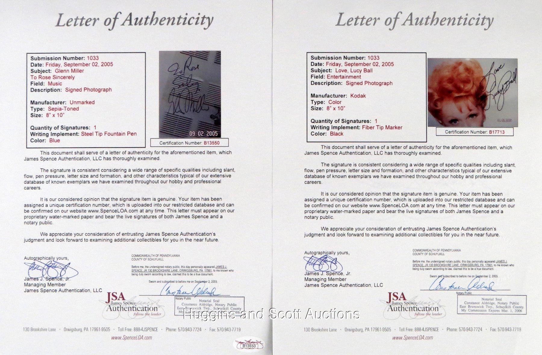 Huggins And Scott Auction Archive