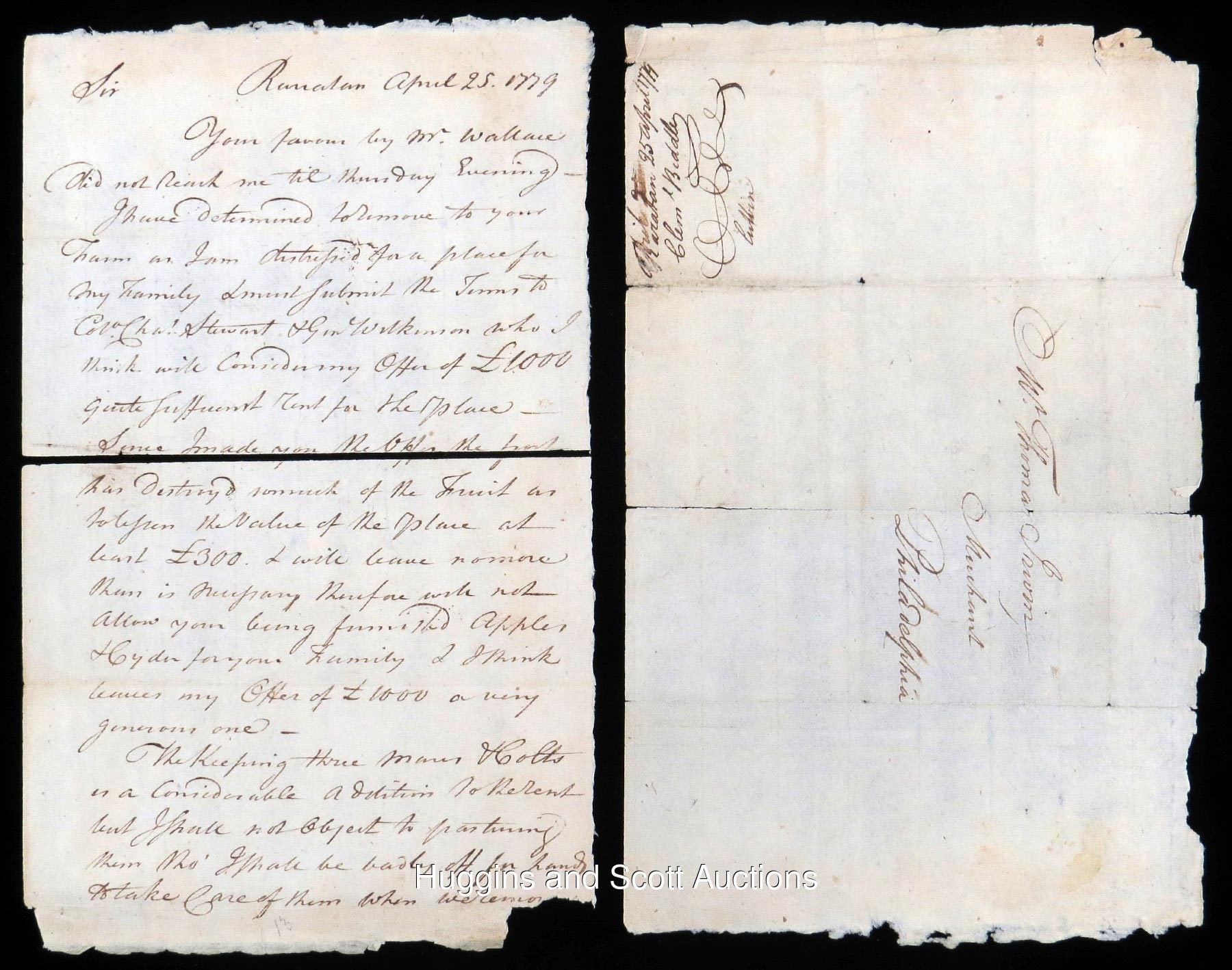 Huggins And Scott Auction Archive