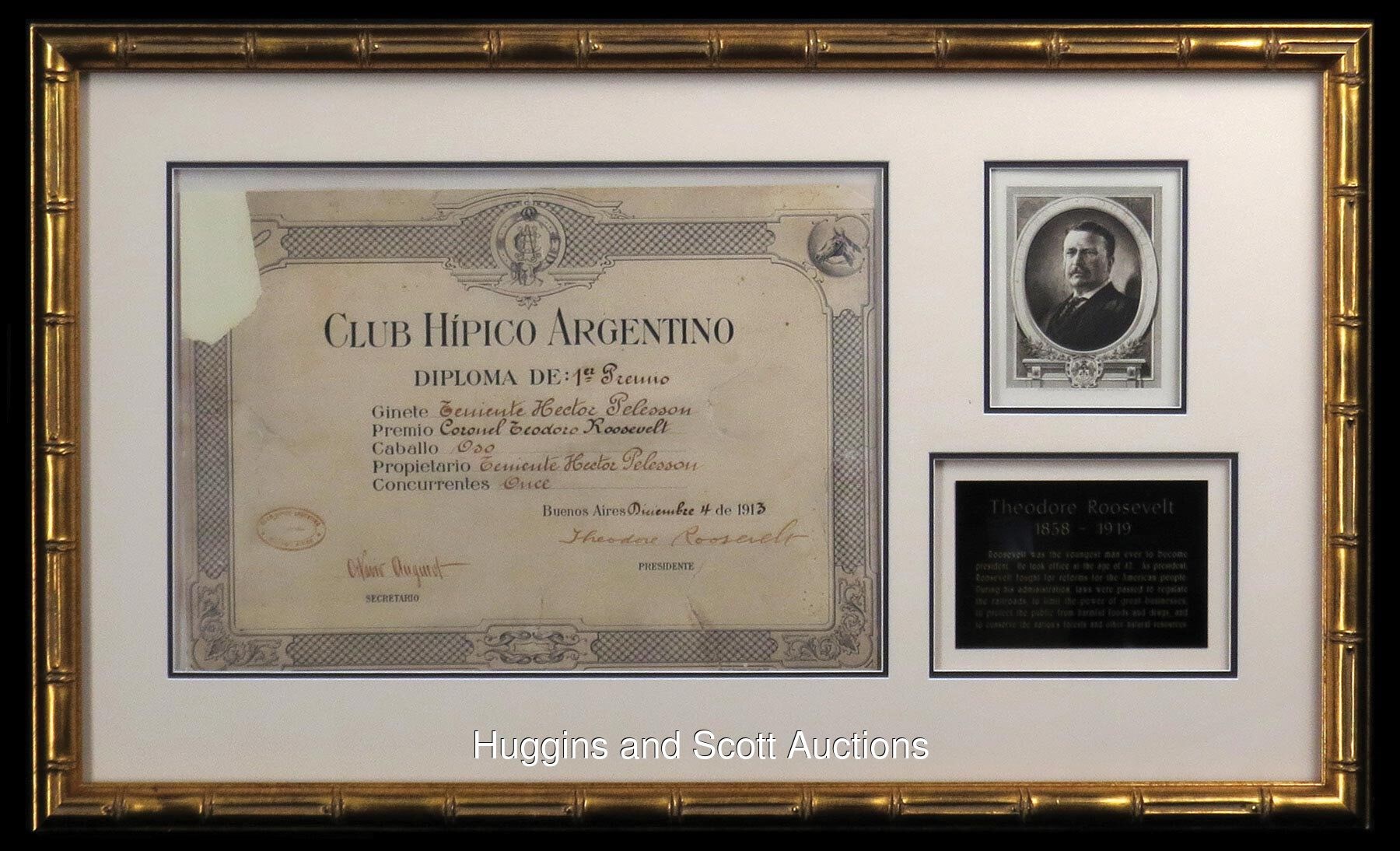 Huggins And Scott Auction Archive