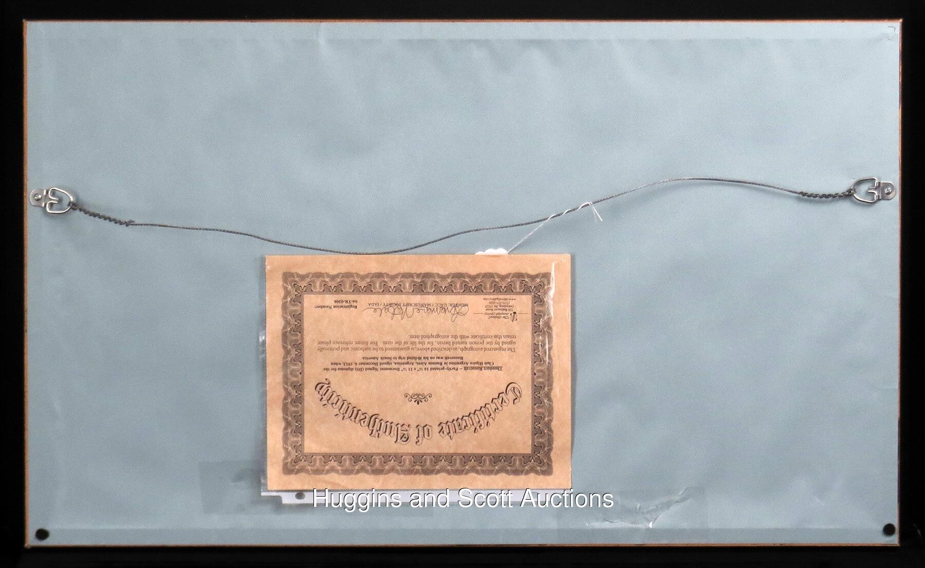 Huggins And Scott Auction Archive