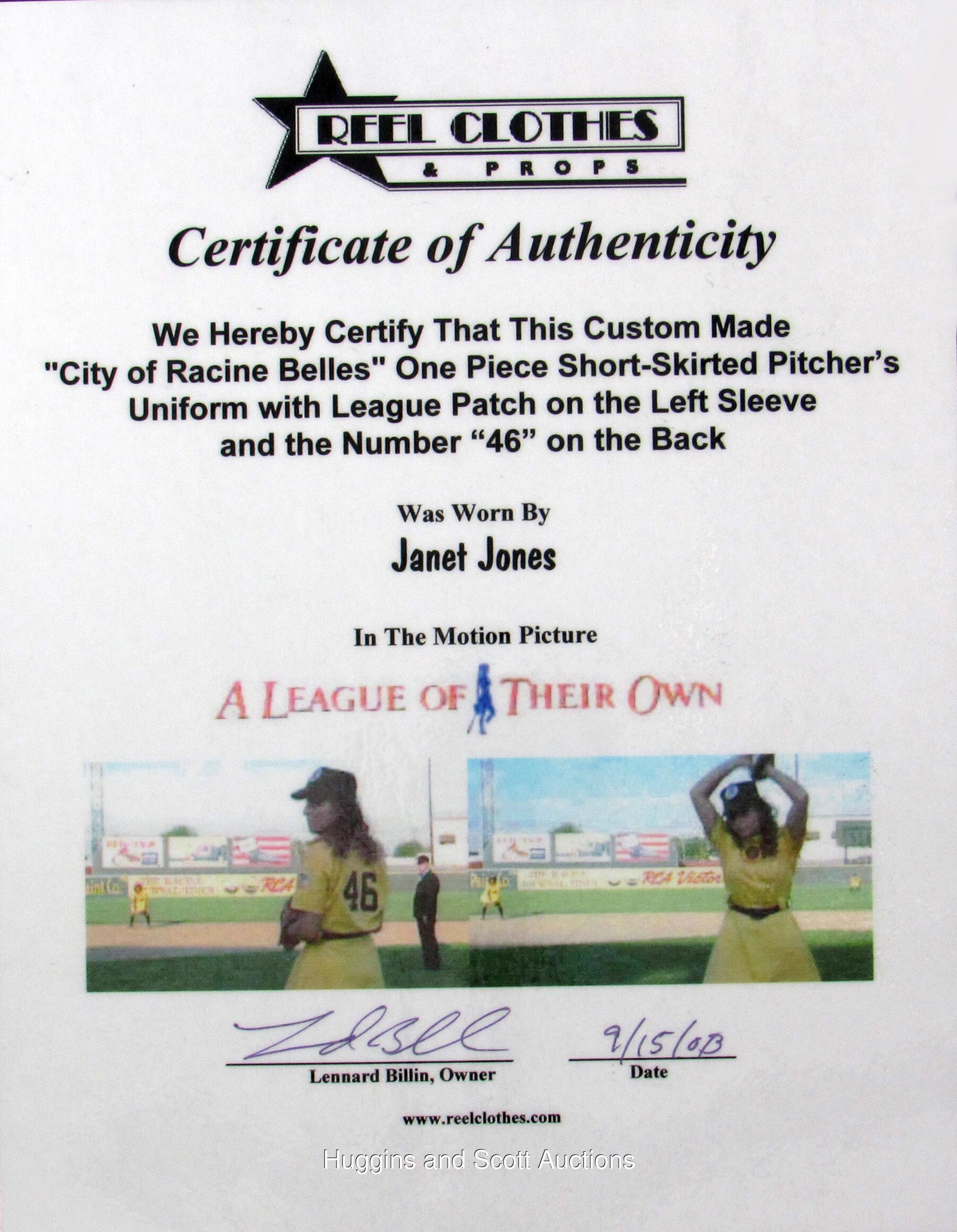 Huggins And Scott Auction Archive